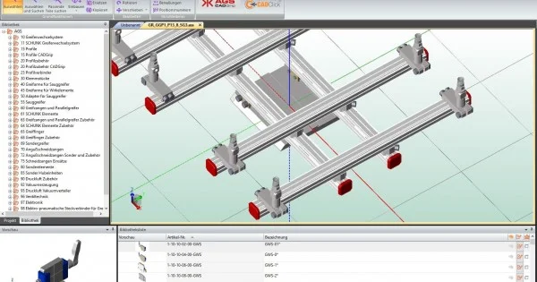 Gripper (End of Arm Tool) Configurator CADGRIP 2.2