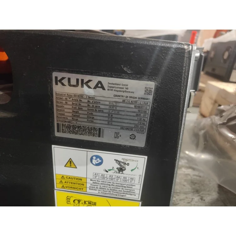 KUKA KR30 R2100 with KRC4 controller - KUKA KR30 R3100 with KRC4 controller
