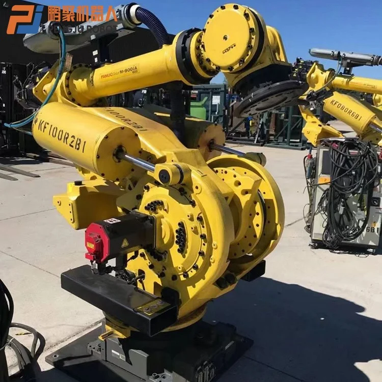 Fanuc Robot M-900iA/600 Large load handling robot Arm span 2826mm Load ...