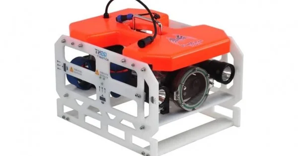 ThorRobotics King Crab 100X An underwater robot with a grabber arm ...