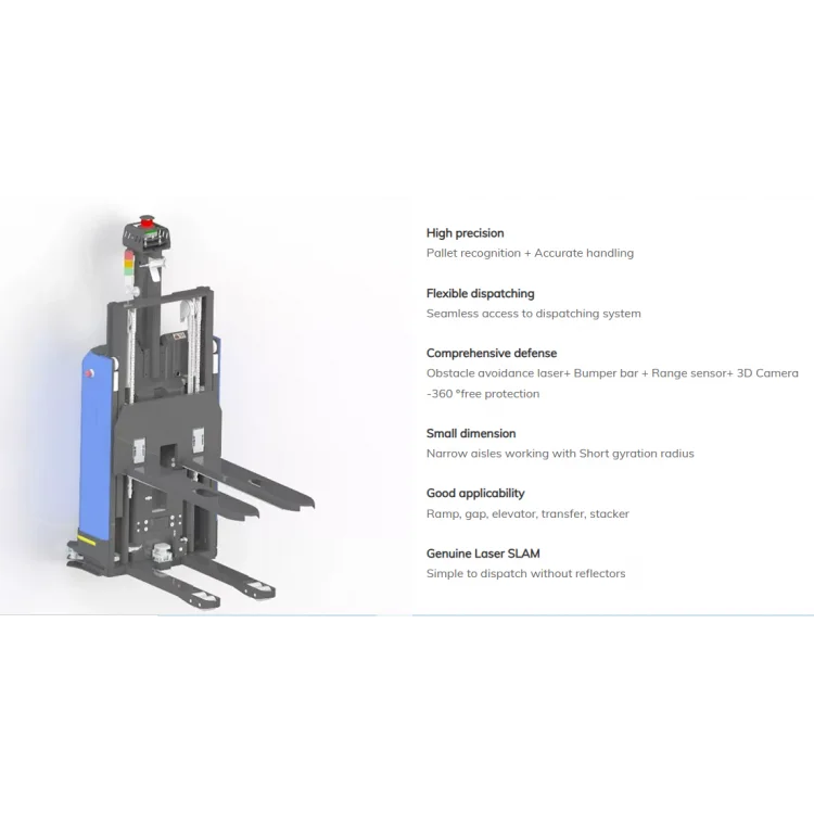Wellwit Laser Slam Automatic Forklift Robot OEM/ODM Available