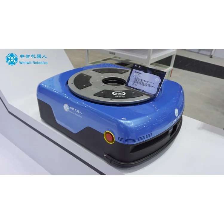 Warehouse Material Transportation AGV Robot with LiDAR SLAM - WS500