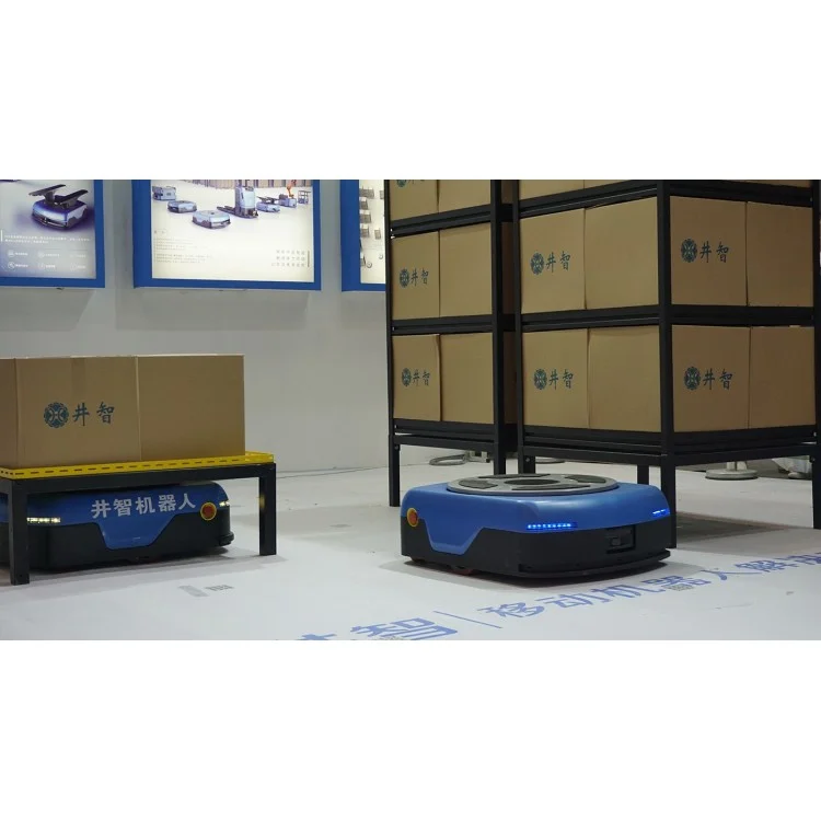 Warehouse Material Transportation AGV Robot with LiDAR SLAM - WS500
