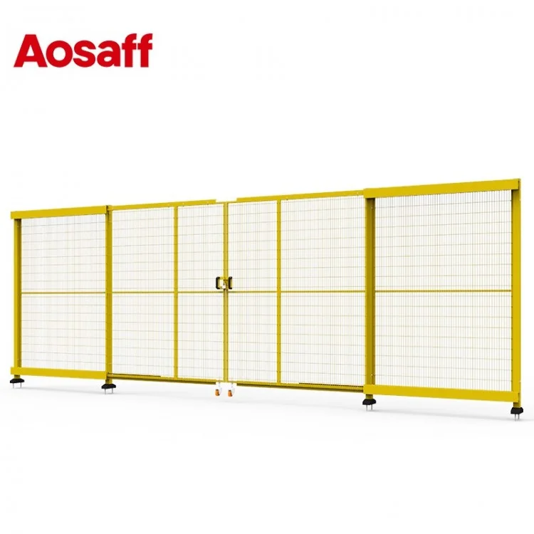 Safety Fence, Safety Gate for robot, warehouse and workshop - Model A