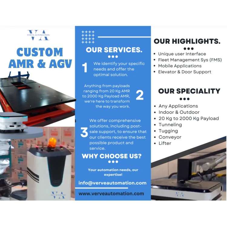 AGV/AMR Fleet Management - Verve FMS Robot Navigation Software