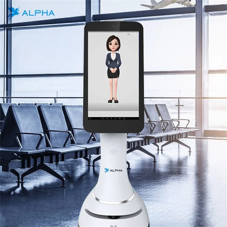 Alpha Jupiter Digital Human Guide AI Commercial Robot - YJD-10-24