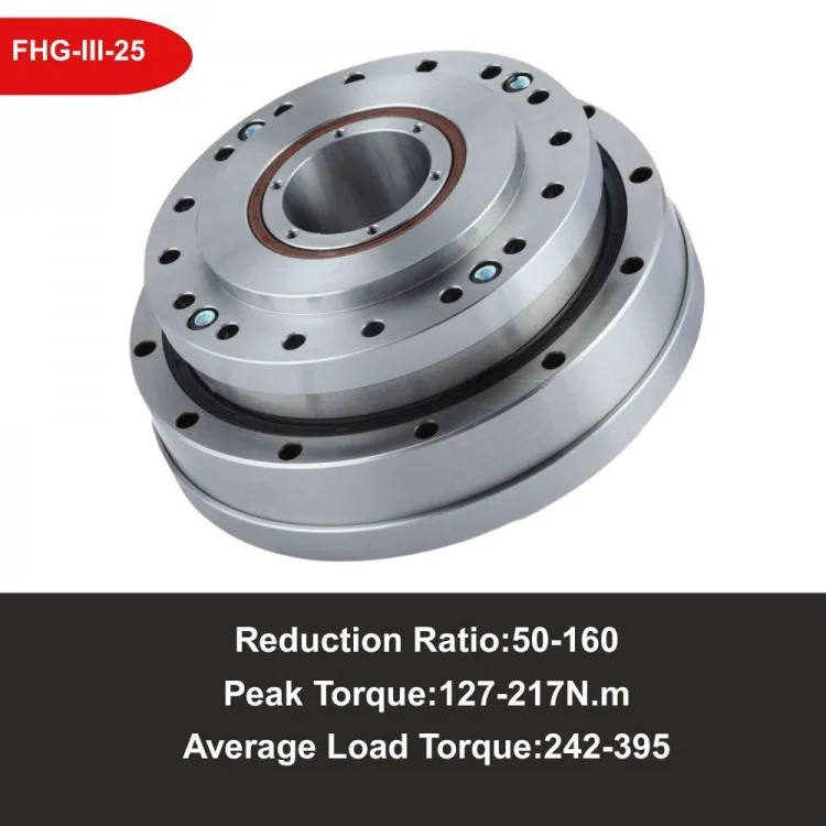 Hollow Shaft Strain Wave Harmonic Drive Wave Generator Reducer - FHG-III-25