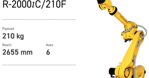 Brand new Fanuc R-2000iC/210F Robot
