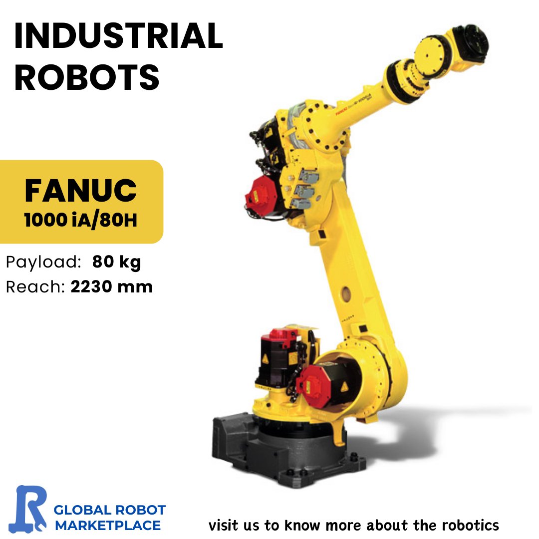 Product Review - Fanuc M-1000iA/80H Industrial Robot